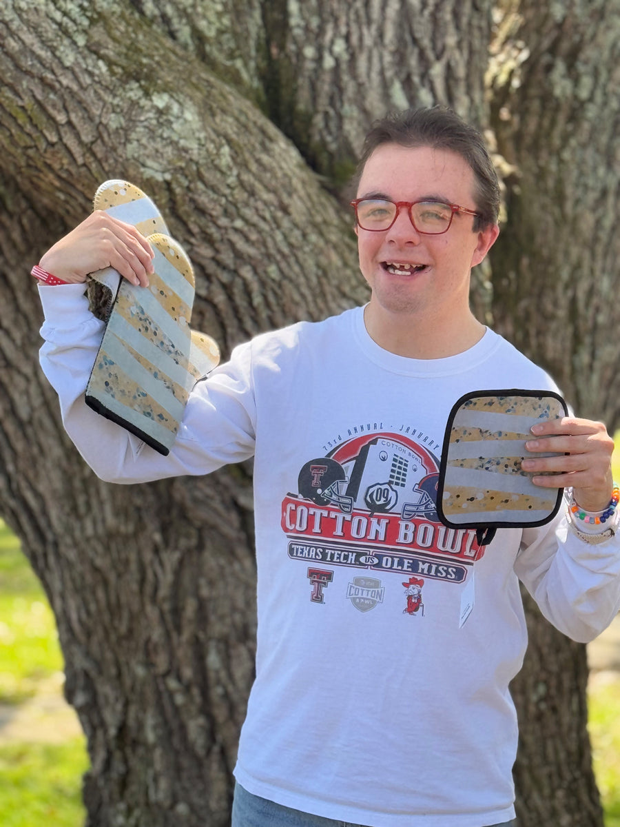 Genius | John Carl McKellar | Neoprene Hot Pad – The Mustard Seed